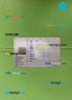 Austria driving license PSD files, scan look and photographed image, 2 ...