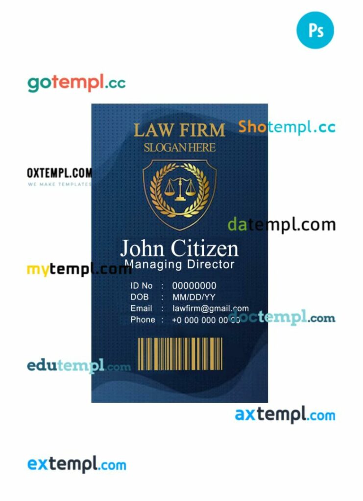 formal ID card – Mytempl