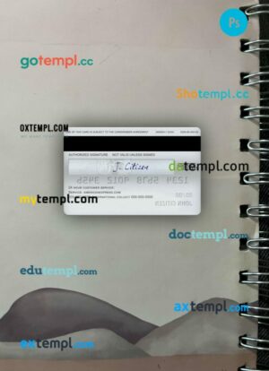 USA NAB bank AMEX platinum card PSD scan and photo-realistic snapshot ...